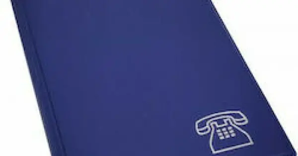 Τηλεφωνικός κατάλογος τσέπης με ελληνικό αλφάβητο - DoctorRefill